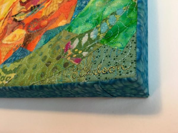 Susan Carlson Fabric Collage Summer Special 16 of 16: Putting It on the ...