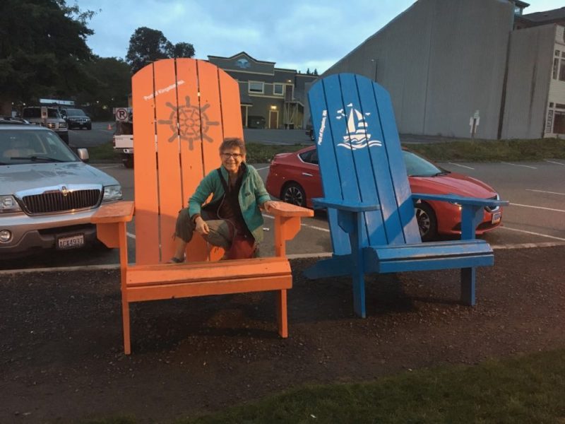 On the Road: Fabric Collage in Sequim, Washington | Susan Carlson Quilts