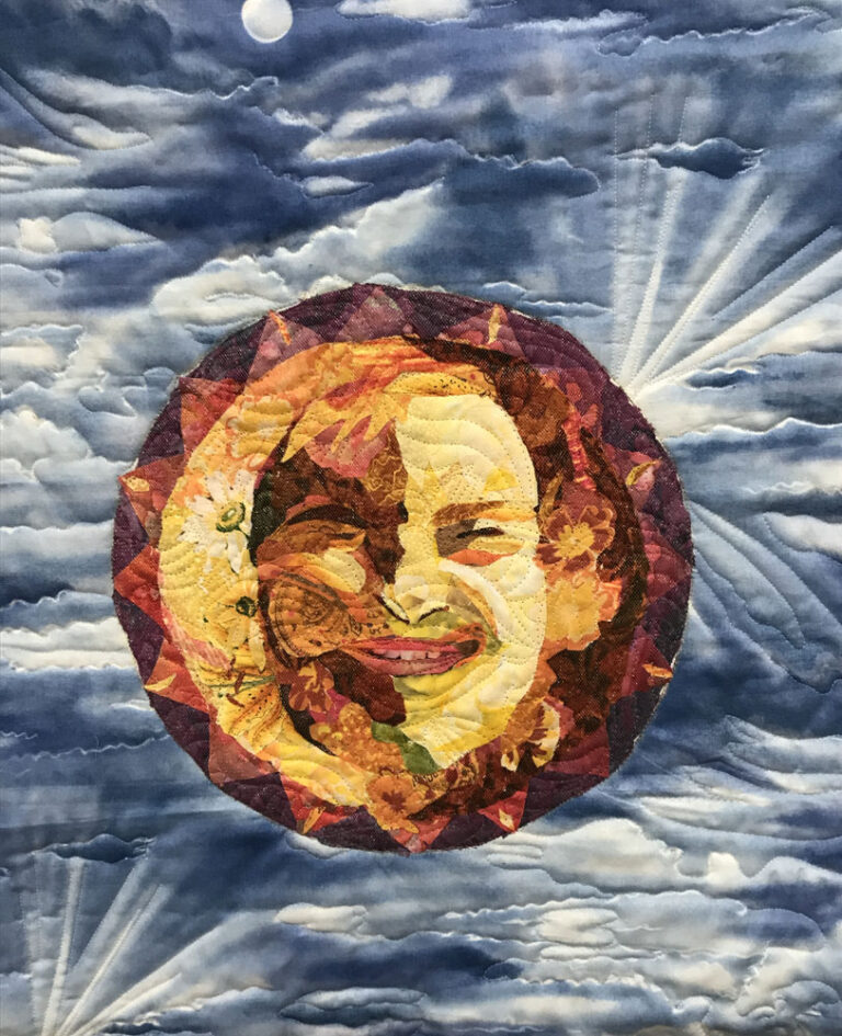 Susan Carlson Fabric Collage: Student Work—Finish Line #70 | Susan ...