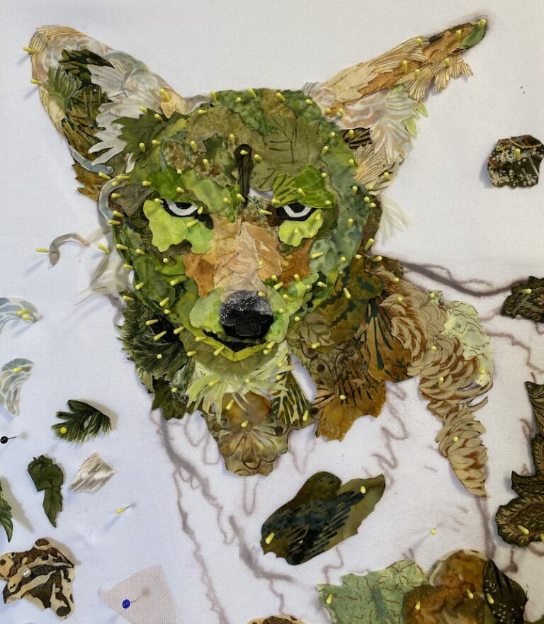 NOT On the Road: January 2023 Live Online Fabric Collage Class—Part 3 ...