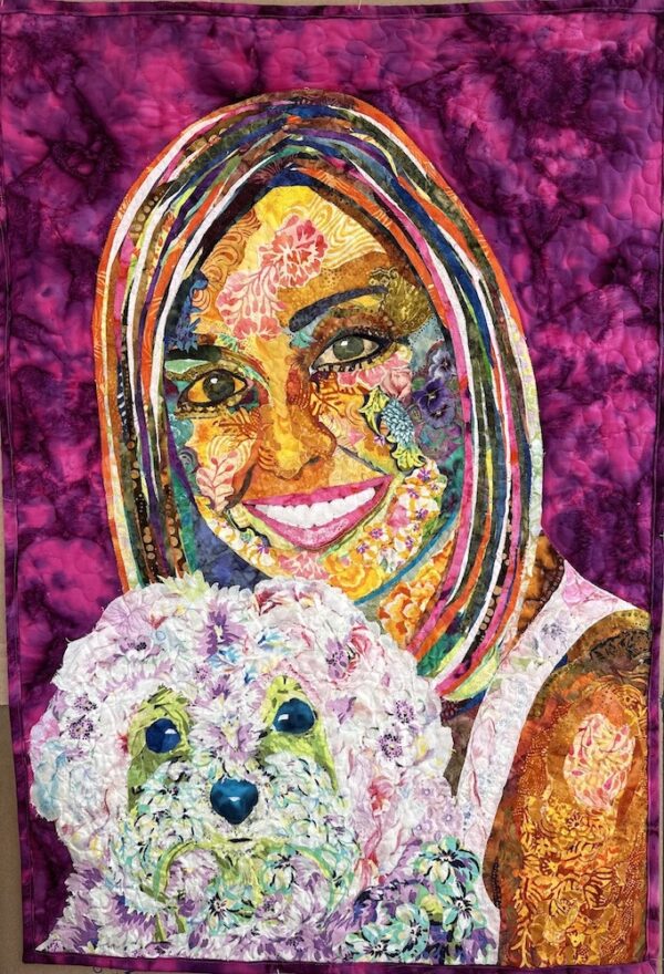 The Fabric Collage Finish Line #88 | Susan Carlson Quilts