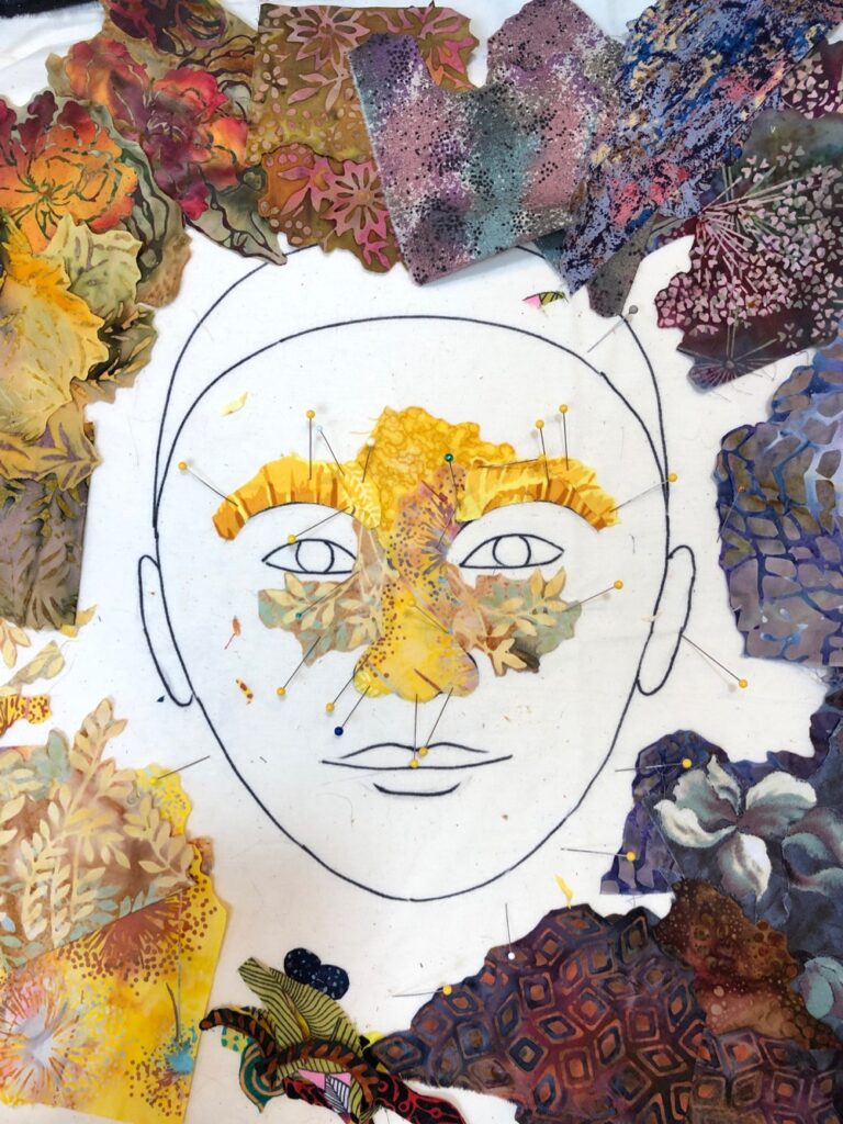 Facial Features eWorkshop: A New Resource for Learning Fabric Collage ...
