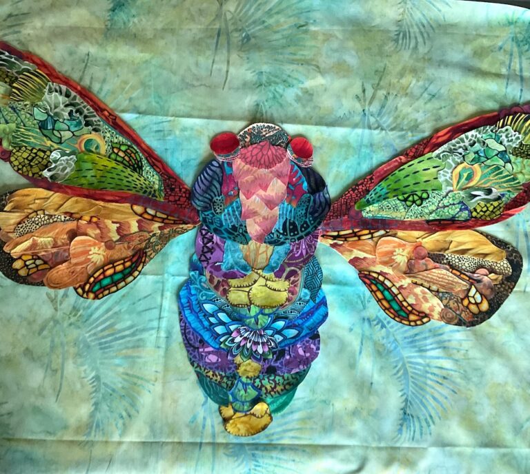 Fascinating Bugs and Butterflies: Student Fabric Collage Quilts 2 ...