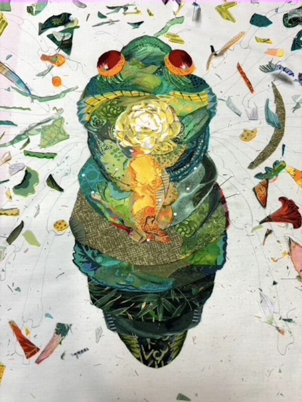 Fascinating Bugs and Butterflies: Student Fabric Collage Quilts 2 ...